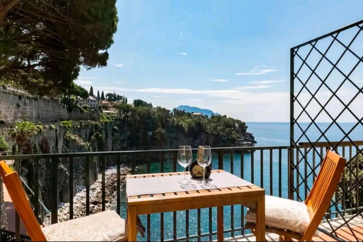 Pieve Ligure A Picco Sul Mare Con Piscina Villa Regina - Recco