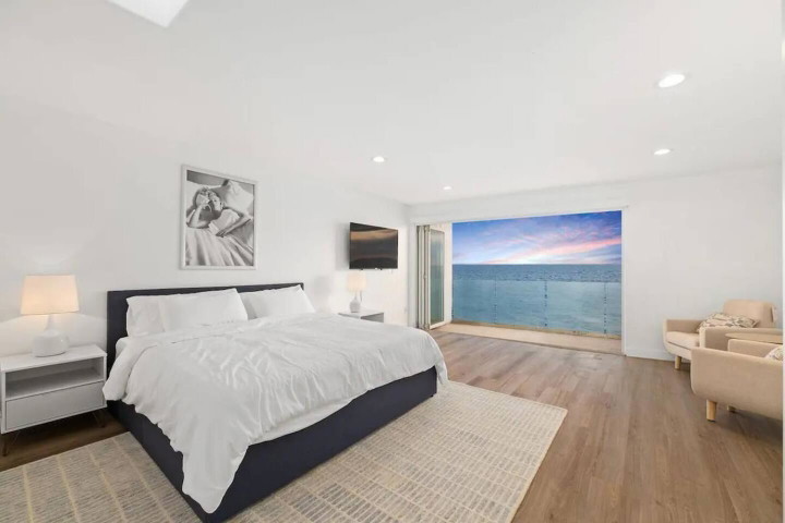 Malibu Beachfront Home With Rock Spa Ocean Views & Huge Deck - Malibu