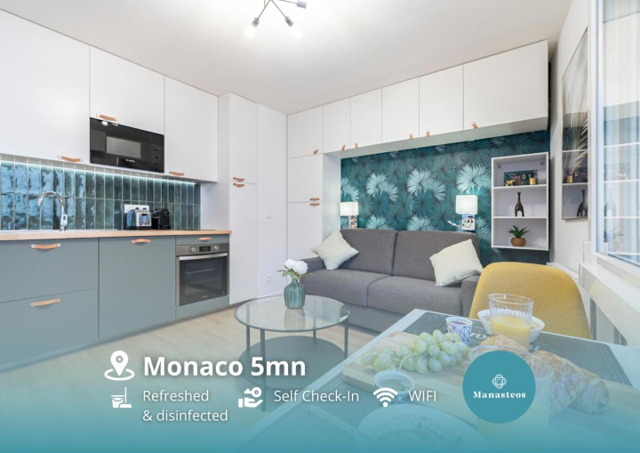 Frontière De Monaco - Studio Rénové - Ae - Mónaco