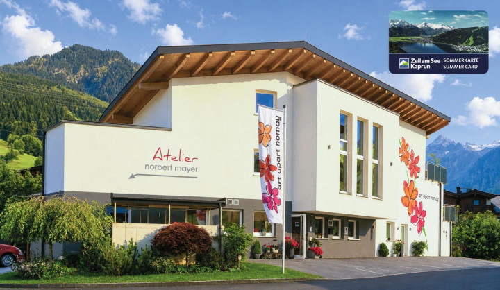 Art Apart Nomay Summercard Blick Top Of Salzburg - Kaprun