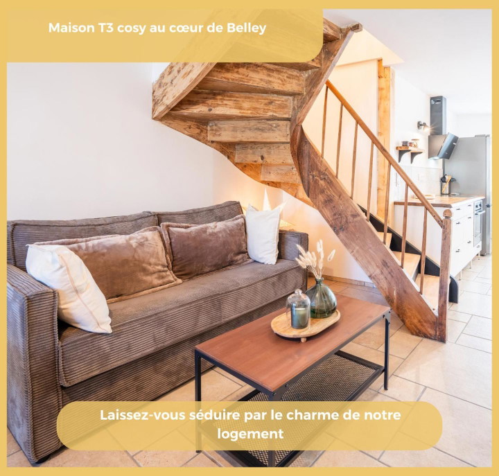 Chez Corentin I Maison T3 I Belley - Les Avenières