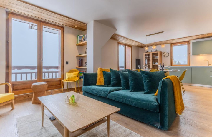 Ski Peak - Saskia Lodges 302 - Sensational New Apartment - 3 Bedroom, 3 Bathroom - Vaujany