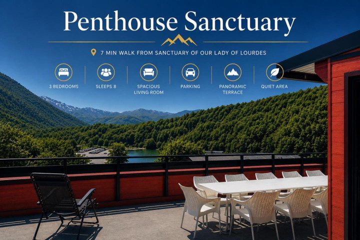 Penthouse Sanctuaire à Lourdes - Lourdes