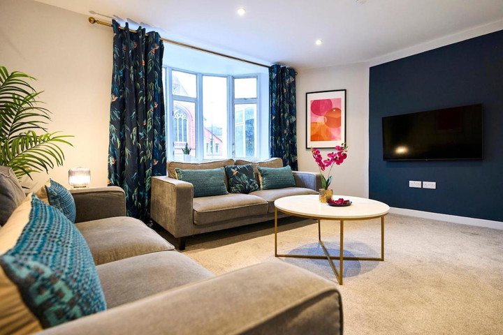 Spacious Luxury 3 Bed Flat In Westbourne Sleeps 10 - 도싯