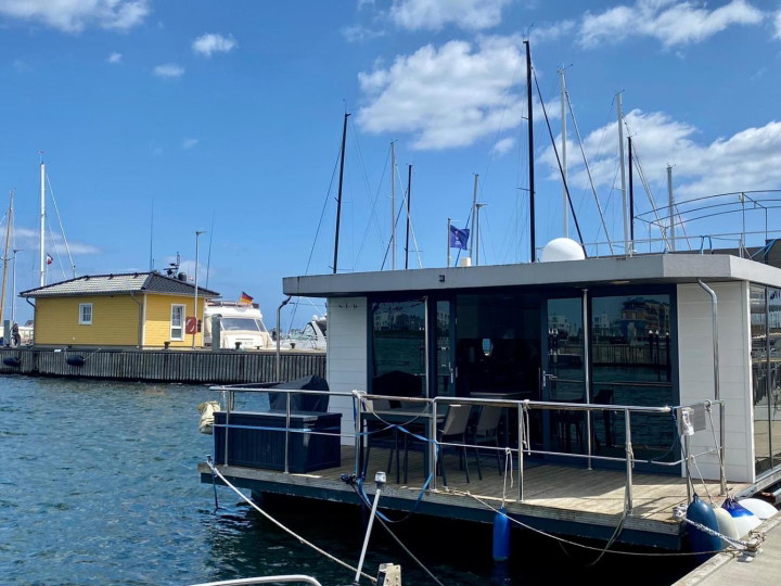 Hausboot Ferienhaus Captains Boat - Kappeln