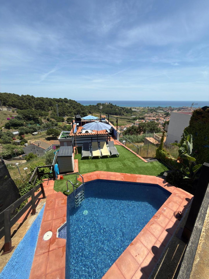 Casa Marvista - Piscina, Barbacoa Y Vistas Al Mar - Pineda de Mar
