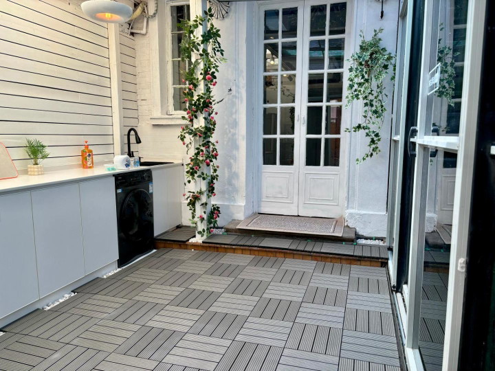 Duplex Garden Villa With Private Courtyard Jing'an Villa Near Metro Downtown Shanghai - Shanghai