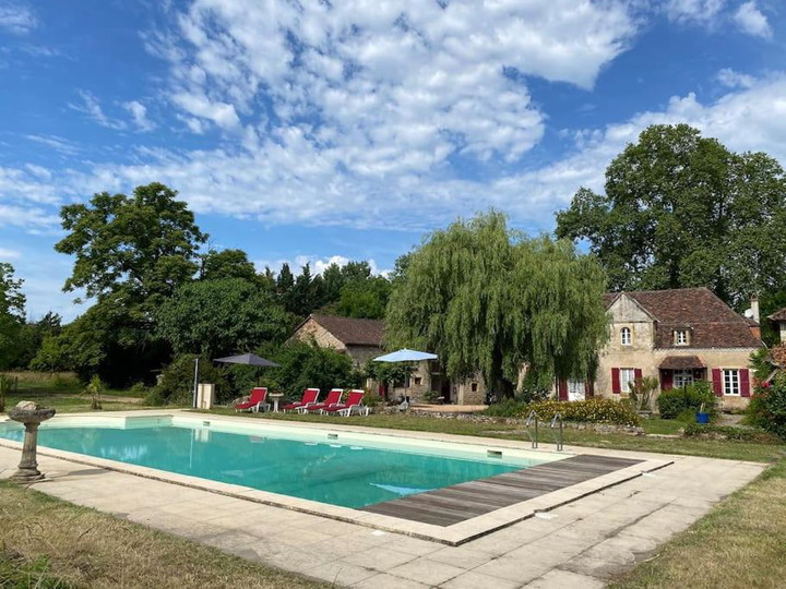 Vakantiehuis La Poire, Op Landgoed Aan De Dordogne - Lot