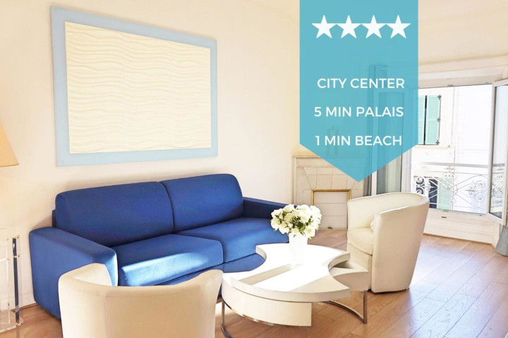 2-br City Center Near Croisette & Palais - Cannes