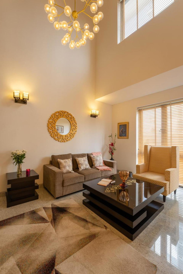 Stylish 2bhk Apartment With Highspeed Wifi & Kitchen Near Golf Course Road, Ggn - New Delhi