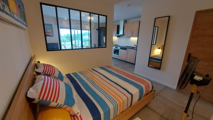 Grand Studio - Tout Confort - Plage à 6 Mn à Pieds - Wifi - Mimizan Plage