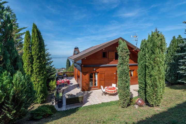 Chalet Avec Sauna Entre Lac Leman, Montagnes Et Golf - Le Cocon Du Lac Léman - Évian-les-Bains