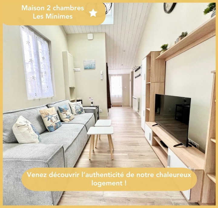 Charmante Maison De Ville - Patio - Wifi - Parking Gratuit - Châtelaillon-Plage