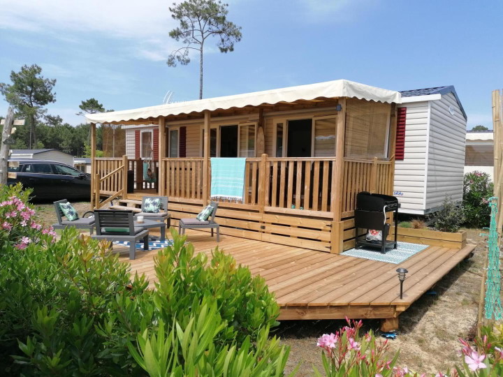 Mobilhome 6-8 Pers Cap Ferret - Lège-Cap-Ferret