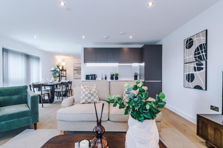 Leeds - Penthouse Vibes, Roof Terrace 3 Bed Sleeps 6 - Leeds