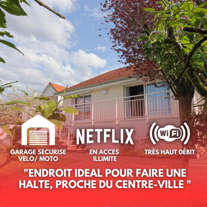 Proche Centre, Gare, Parc, Parking By Maison Bonhage - Haute-Marne