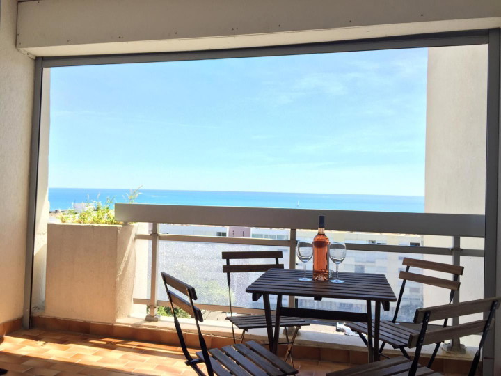 Exceptionnel ! Appartement Vue Imprenable Sur Mer. - Carnon