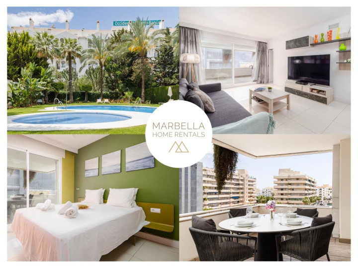 Marbella Home Rentals - Edificio Tembo, Puerto Banus, 2br, Parking & Pool - Puerto Banús