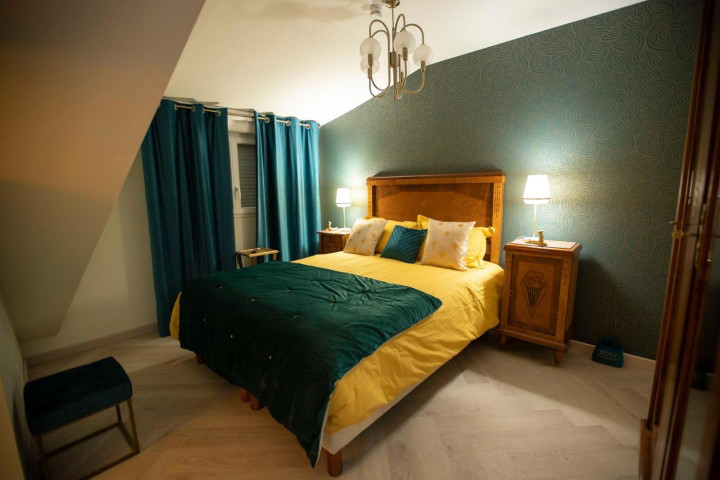 Chambre Art Deco Gatsby Dans Maison D'hote "Le Petit Clouet" - Rochecorbon - フランス トゥール