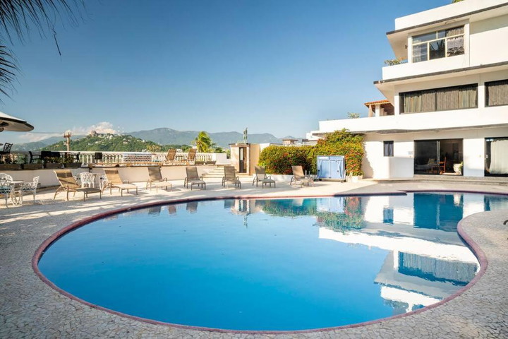 Gran Habitacion Con Terraza Vista Espectacular, Piscina - 아카풀코