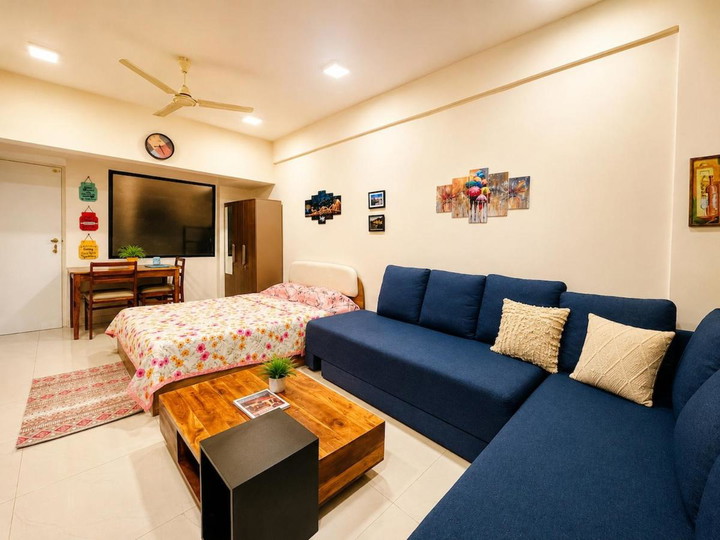 Chic & Spacious Studio Heart Of Bandra W By Trivana Haven Stays - Mumbai