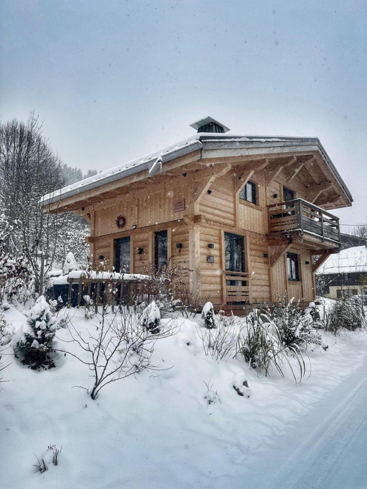 Chalet Ski-in-out Face Au Montblanc & Bain Nordique - Megève