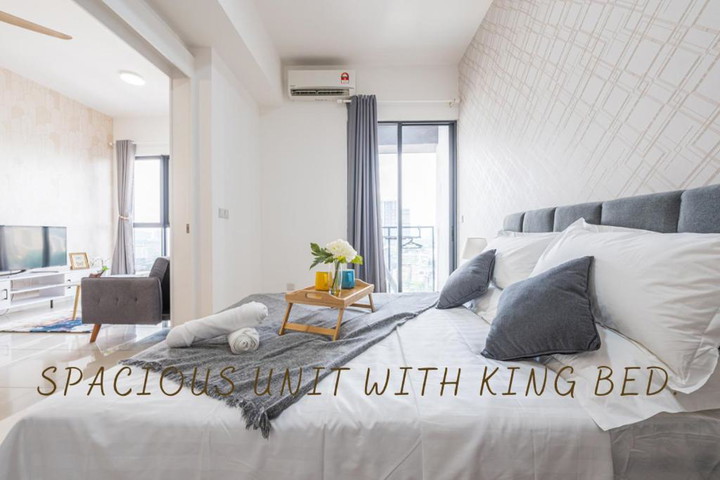 Cozy Oasis Near Ikea Trx Mall King Size Bed 100mb - Cheras