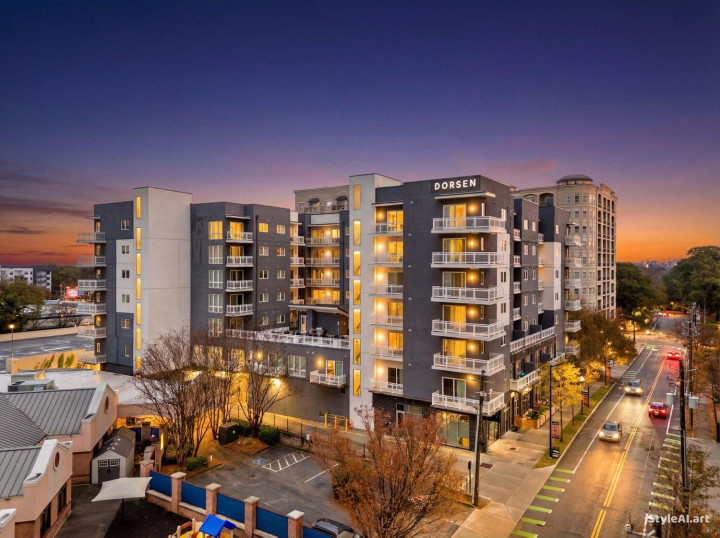 King Studio Getaway! Prime Location, Balcony, Gym - S2 - Atlanta, GA