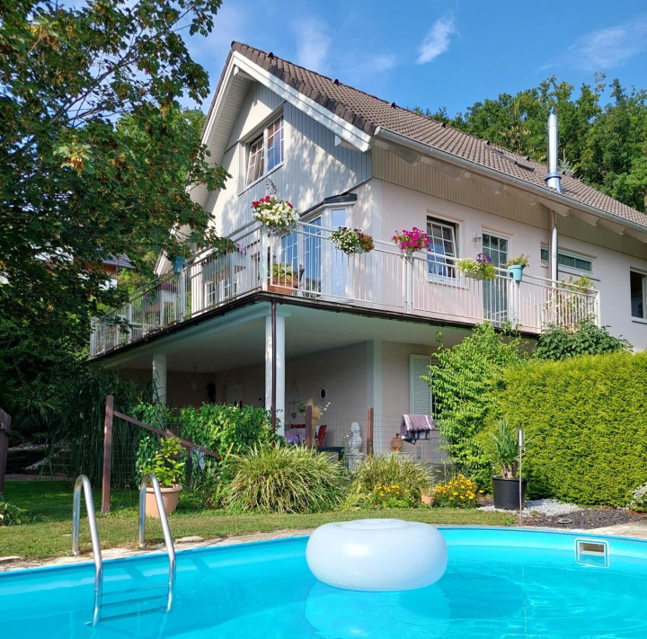 68m2 Ferienwohnung Mit Pool Und Garten - Enns