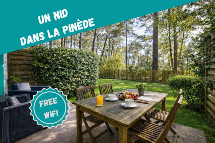 Maison 2 Chambres 6 Pers à Lacanau Océan, Piscine, Golf, Wi-fi - Lacanau