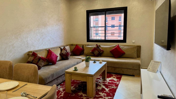 110m2 Apartment 3 Bedrooms 2 Bathrooms Elevator Self Check-in - Marrakesh