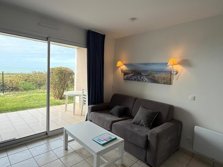 Charmant Appartement T2 En Rez De Jardin Terrasse Face Mer 4 Personnes - Olonne-sur-Mer