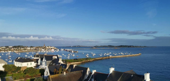 T2, Vue Mer Panoramique à 180 Degrés, 2 Min à Pied De La Plage - Île de Batz