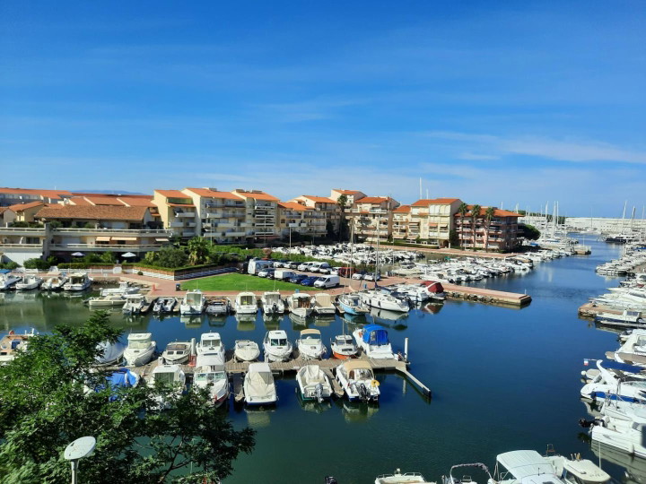 Appartement T2 Vue Mer Et Port,2 Balcons, Parking Privé - Torreilles