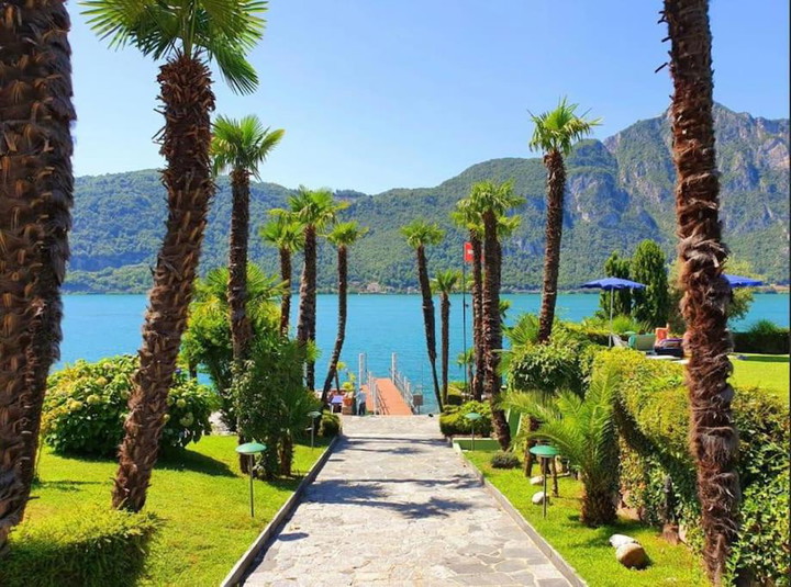 Idyllische Ferienwohnung In Bissone - Lake Como