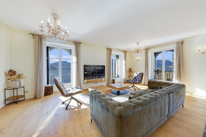 Modern 3-bedroom Lakeview Apartment In Montreux By Guestlee - Montreux