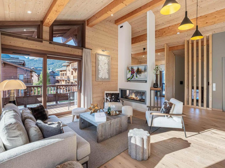 Chalet Mitoyen Exceptionnel à Courchevel 1650, 4 Chambres En Suite, Animaux Admis - Pralognan-la-Vanoise