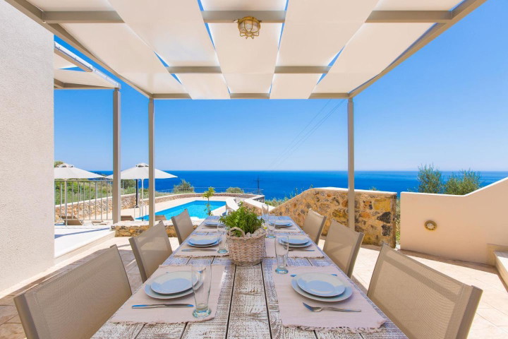 Villa Thromila - Panoramic Sea View In South Crete - Greece
