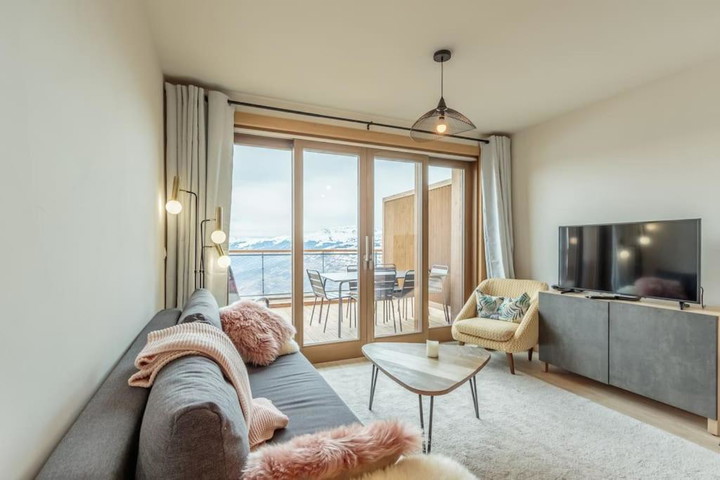 Luxurious Duplex For 4-7p With Large Terrace And Pool In Ski-in Ski-out 5 Star Residence At Les Arcs - Bourg-Saint-Maurice