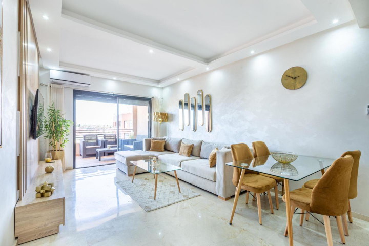 New! Superbe Appartement à Majorelle,terrace,iptv. - Maroc
