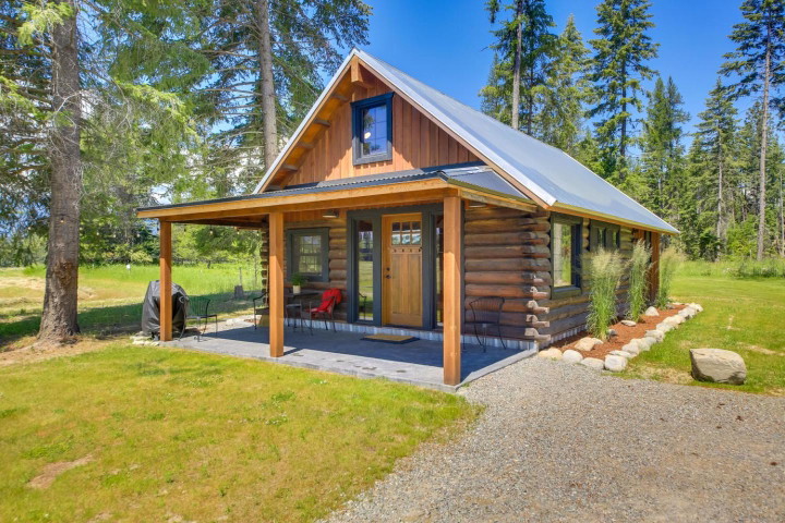 Serene Kootenai Cabin - 3 Mi To Dtwn & River! - Bonners Ferry, ID