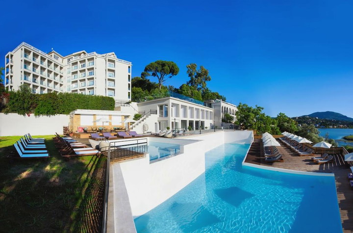 The Royal Grand Hotel - Corfou town, Greece