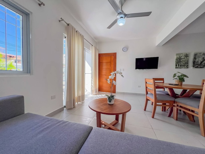 New 2br Apt In Sosua Town, Close To Strip And Next To Supermarket - Sosúa