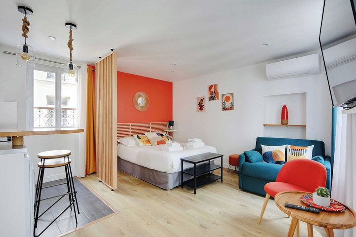 Stunning Studio For 2 People - Sentier - Paris