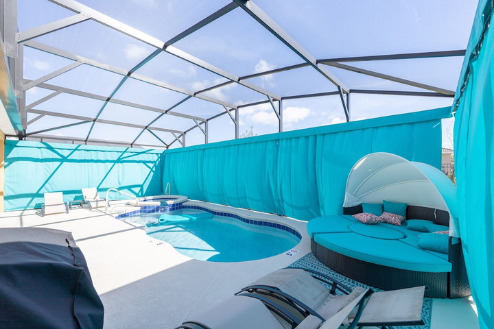 7547oml-solterra Resort 6 Bedroom Home By Redawning - Davenport, FL