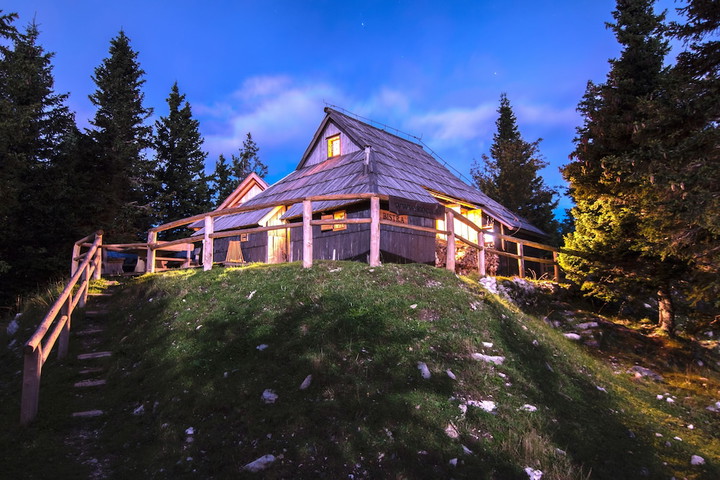 Koca Bistra - Velika Planina - Slovénie
