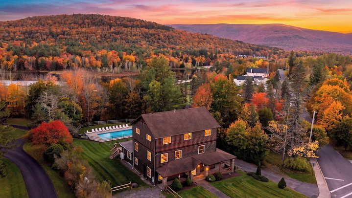 Mins To Hunter Mountain Sleeps 36 Pool, Spa, Games & Bar Cozy Peaks Lodge By Avantstay - Woodstock, NY