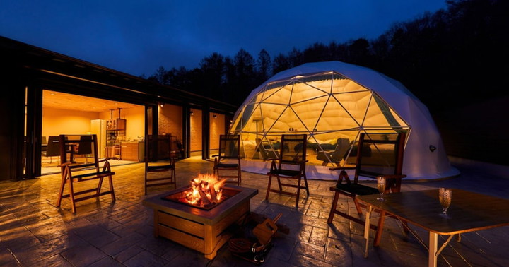 Panoramic Mt. Fuji Views From All Rooms – Vision Glamping Resort & Spa Yamanakako - Japan