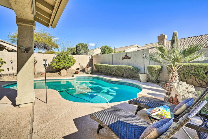 Pool, Bbq & Fire Pit: Family Home In Cave Creek - Phoenix, AZ