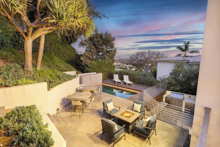 Kings Road West Hollywood Luxury Pool, Views, Firepit, Modern Design - Los Angeles